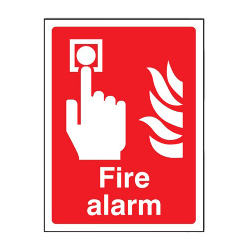 Fire Alarm | Rigid Plastic | 300 x 400mm