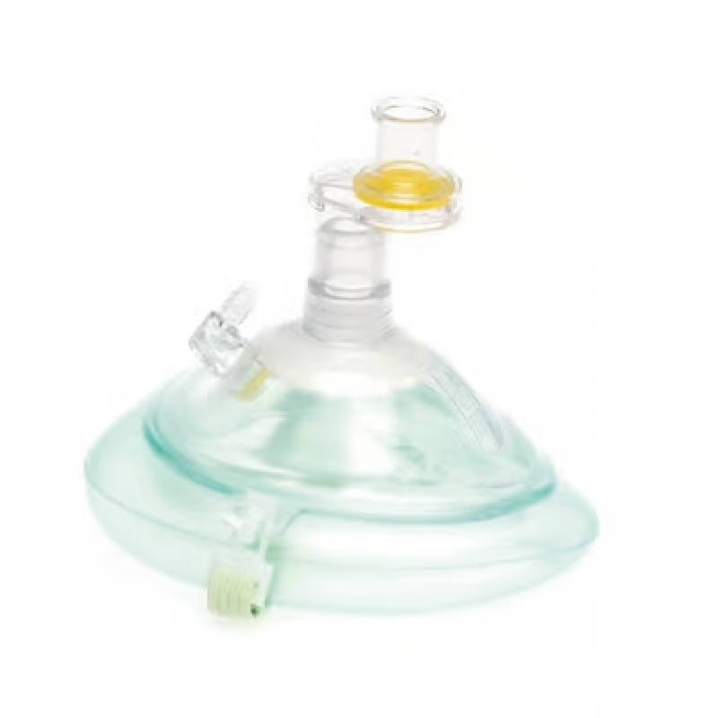 Pocket Mask with O2 Inlet | Headstrap | Resealable Poly Bag