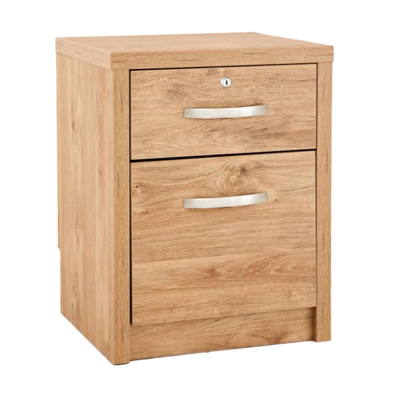 Augusta Bedside Cabinet | Gold Harbour Oak