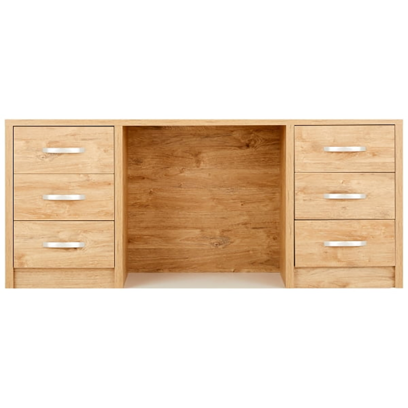 Augusta Media Unit Desk | Gold Harbour Oak