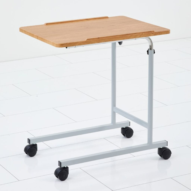 Compact Overbed Table | Finish: Pippy Oak