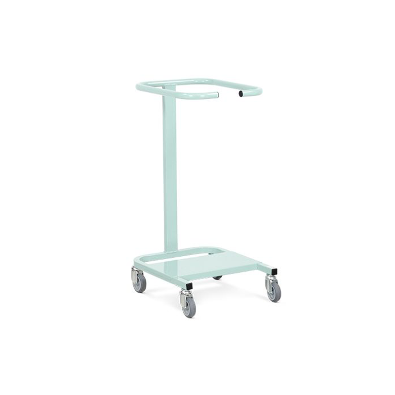Soiled Linen Trolley | Single | Mild Steel | Cantilever Frame
