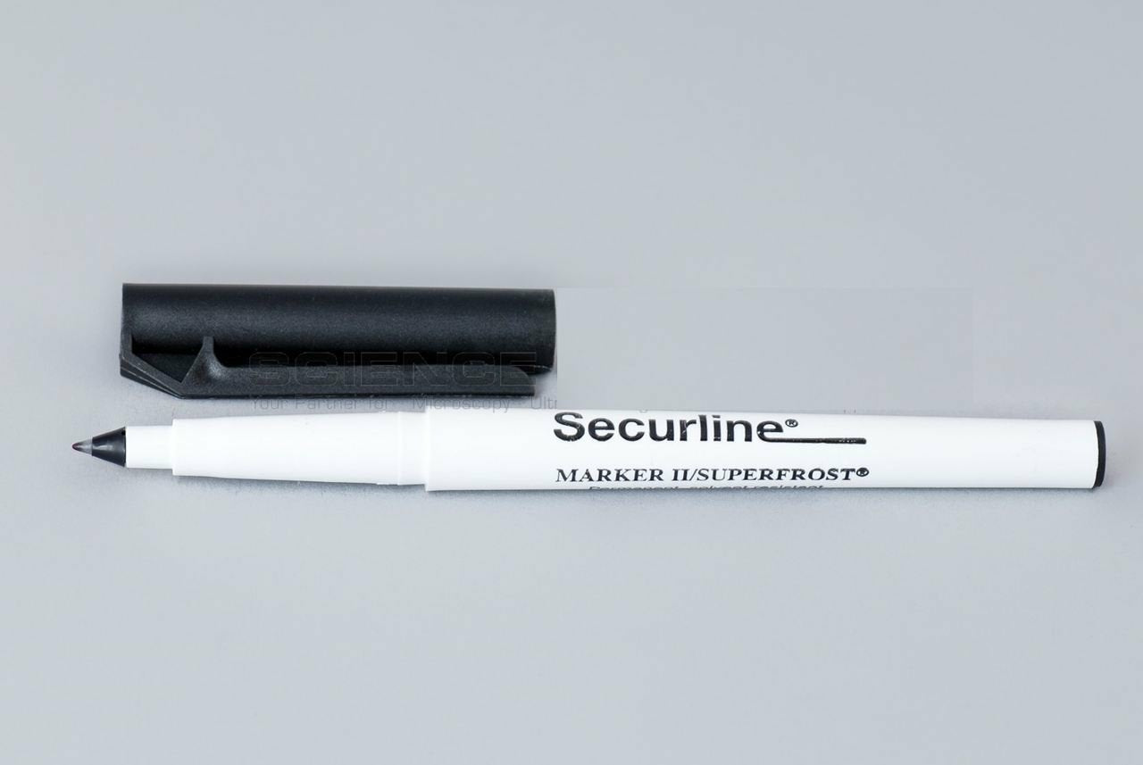 Securline Skin Marker Pen | Taper Tip | 10 Markers & Rulers per Box