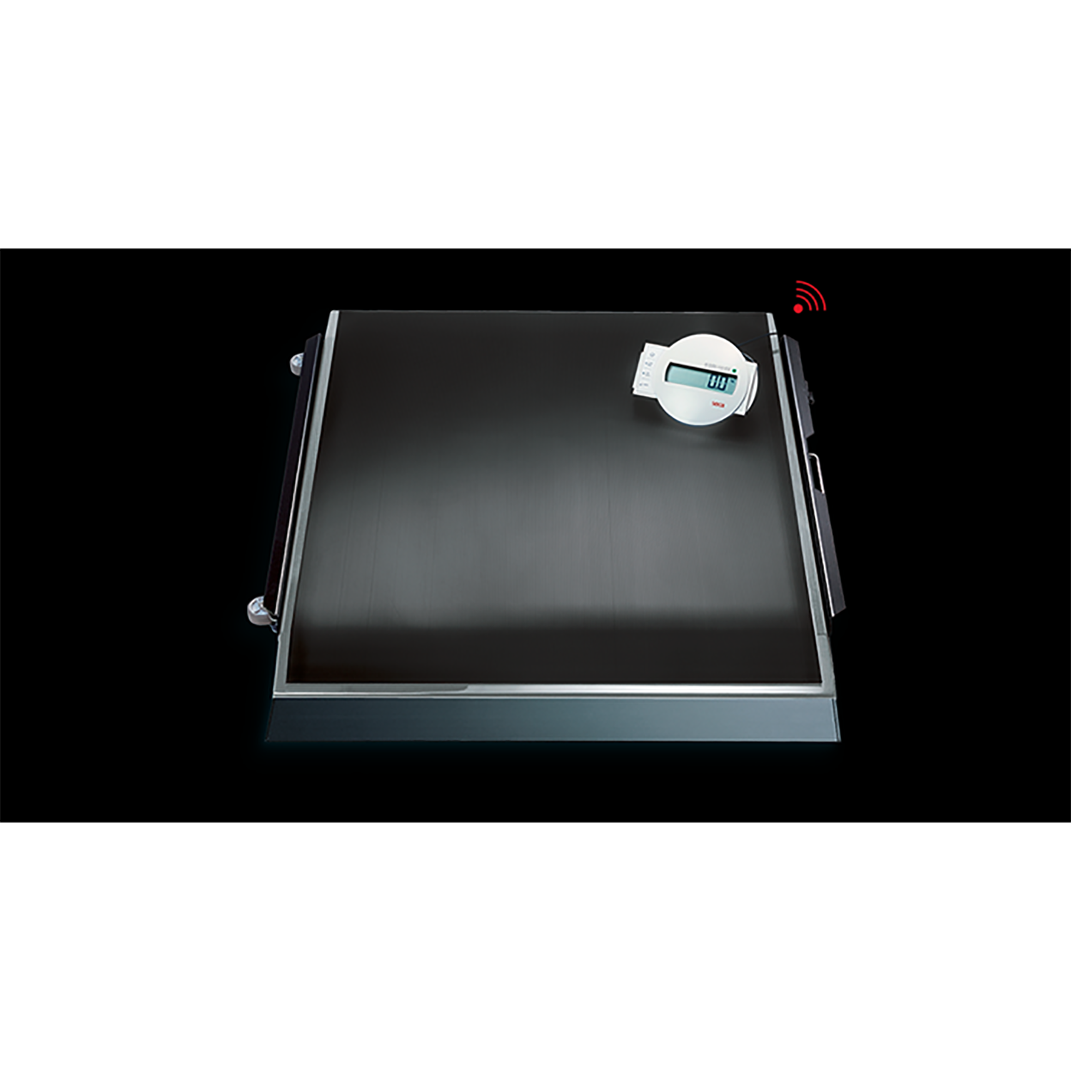 seca 675 Class III High Capacity Digital Wheelchair Scale with remote