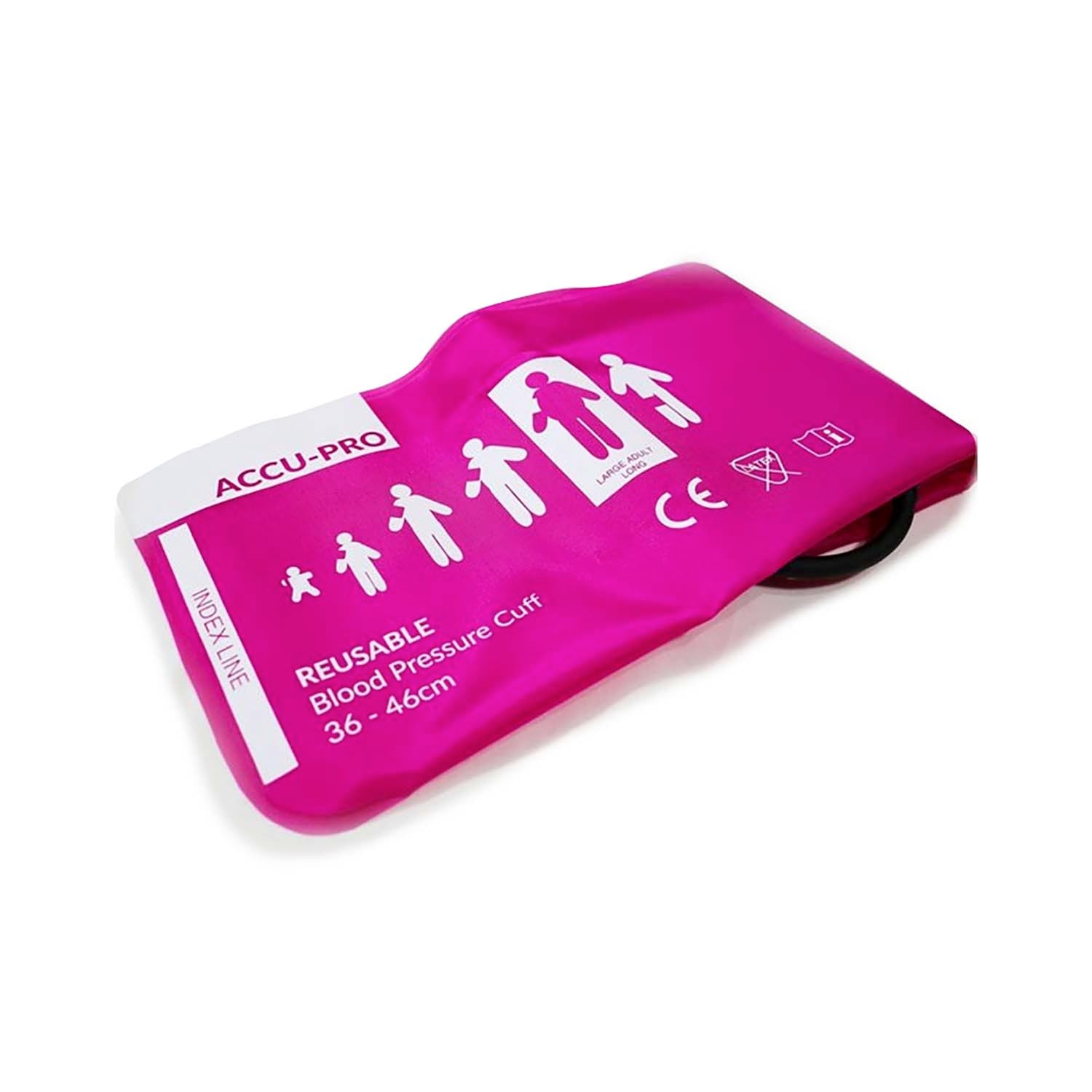 Accu-PRO NIBP Cuff | Reusable | Single Tube | Bayonet | Adult XL | Pac