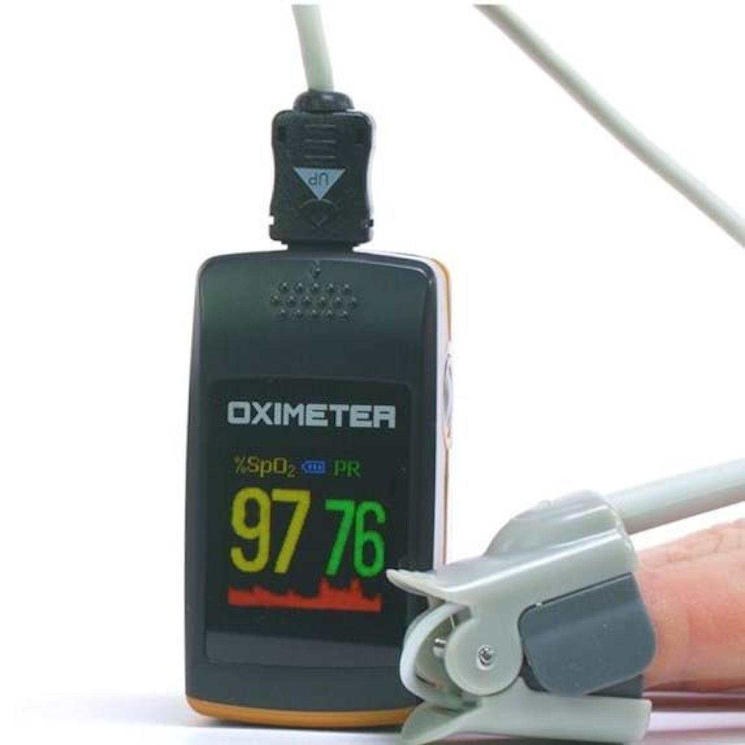 Creative PC-60E Finger Pulse Oximeter with Additional Paediatric Clip
