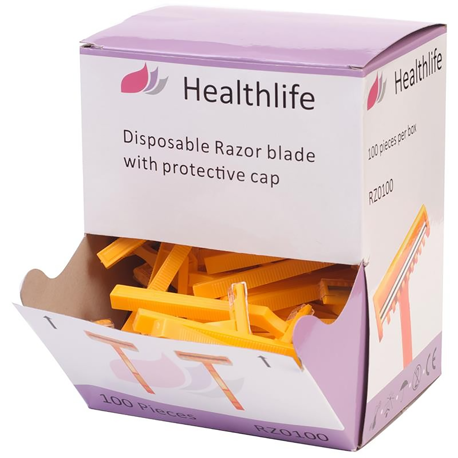 Healthlife Universal Surgical Prep Razor | Non-Sterile Disposable Sing