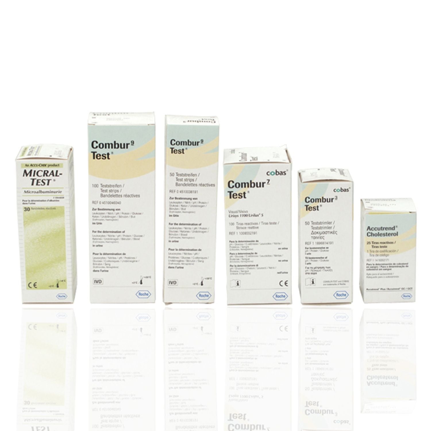 Roche Urinalysis Reagent Strips Combur4 Test N | Pack of 50