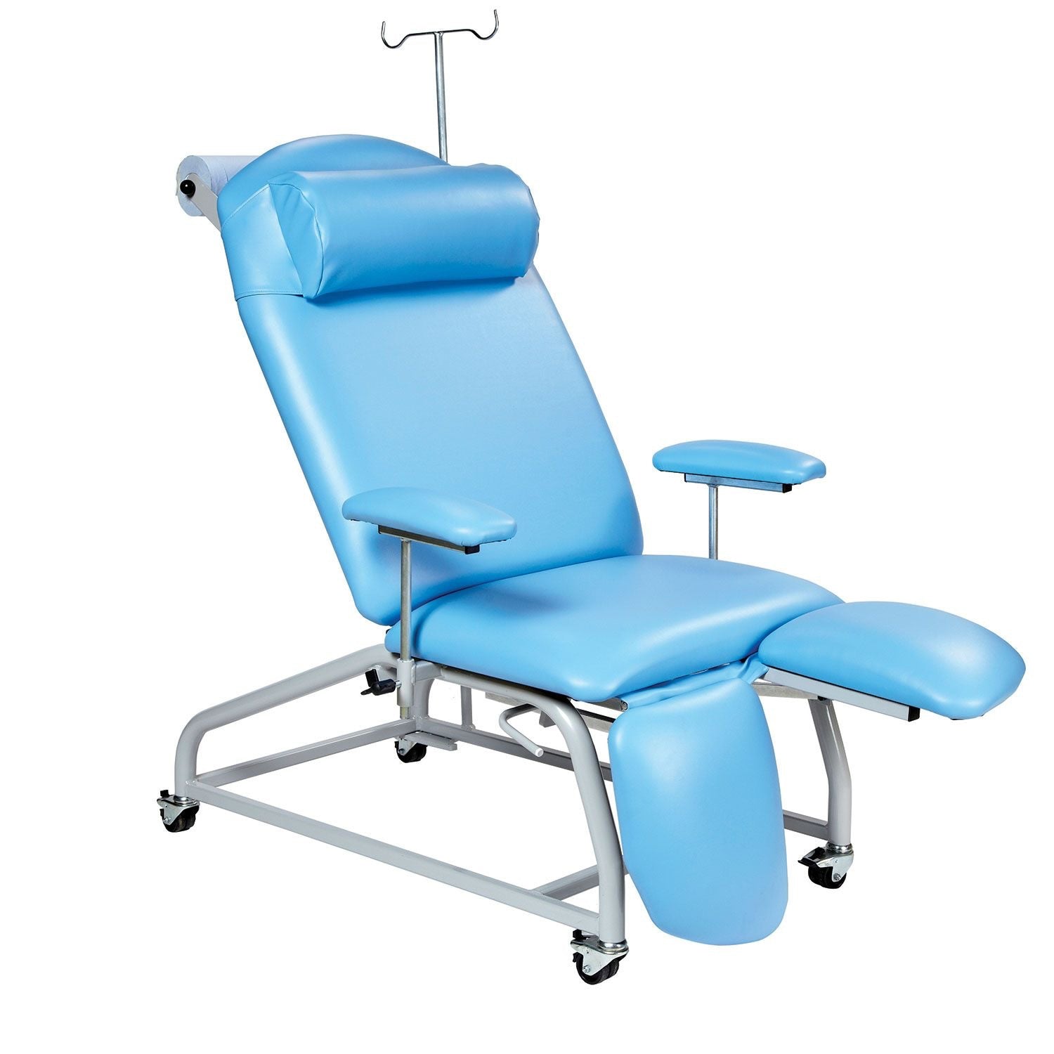 Sunflower Fixed Height Reclining Treatment Chair | 4 Locking Castors
