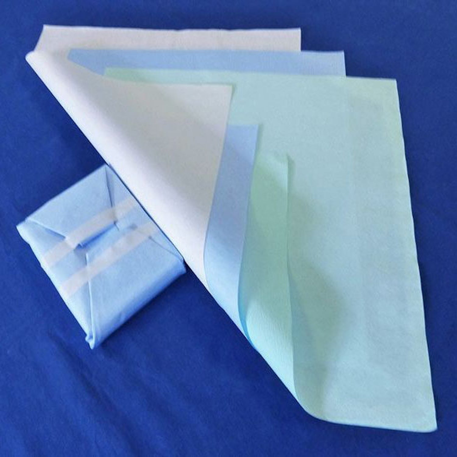Soft Sterilization Wrapping Paper | Green | 50 x 50cm | Pack of 500