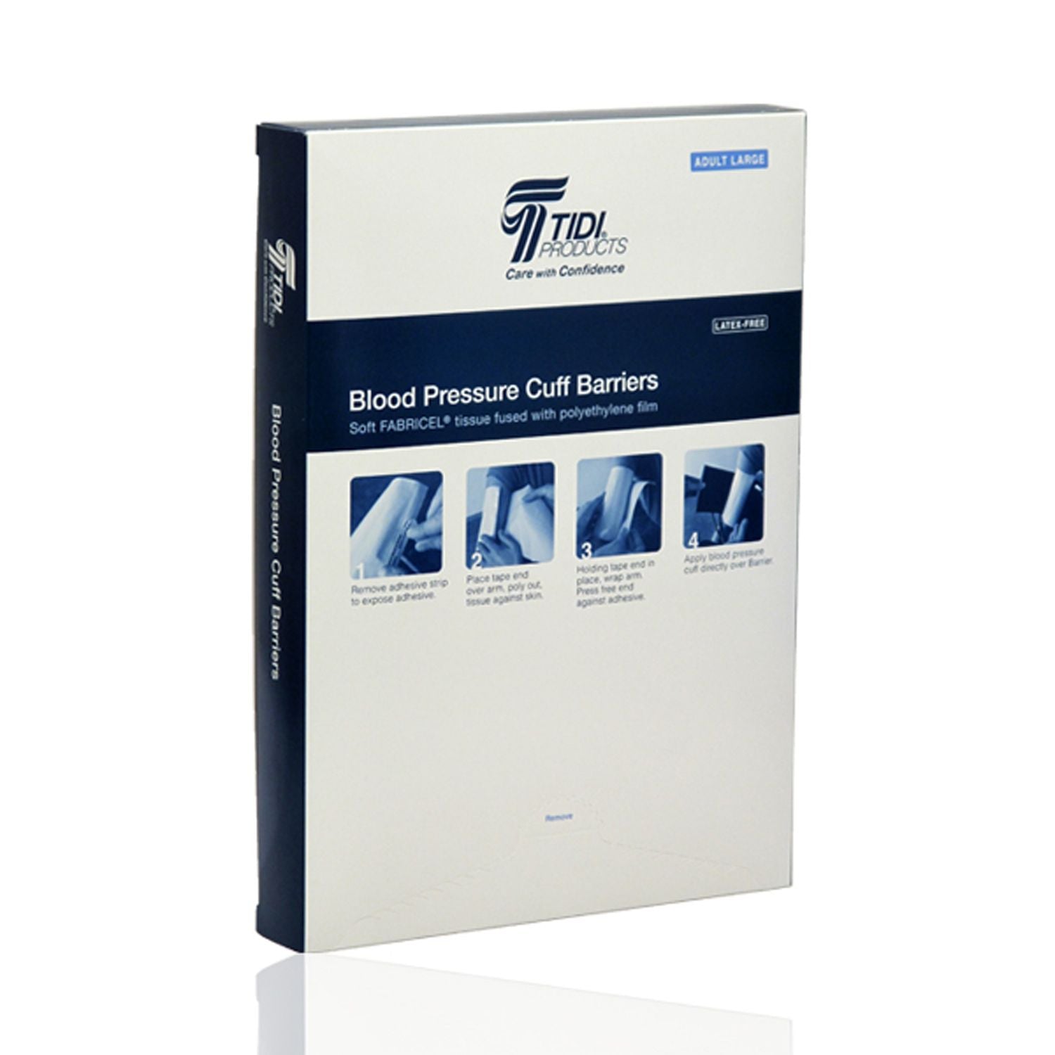 Blood Pressure Cuff Barriers | Large Adult | Pack of 50